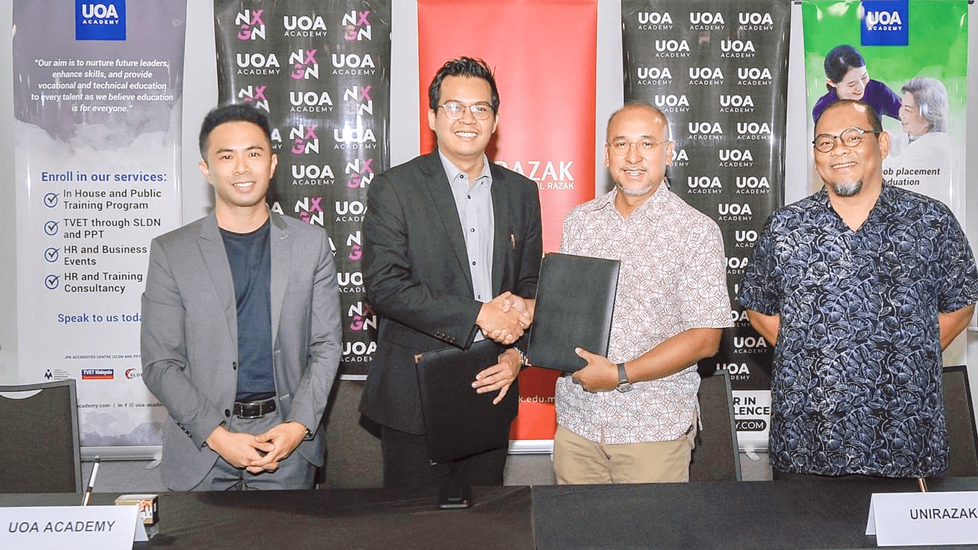 UOA Academy and UNIRAZAK Form Strategic Partnership